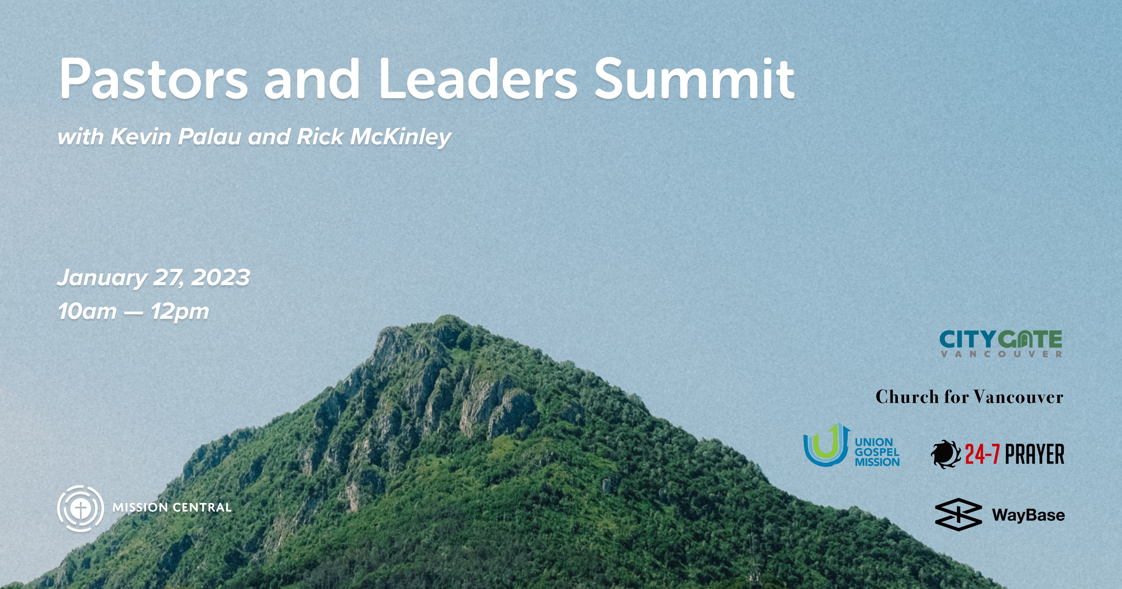 Pastors and Leaders Summit: Collaboration for City Reaching - Mission ...